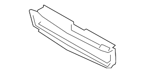 Genuine OEM Ford Part - Radiator Support Air Deflector DM5Z-8327-A ...