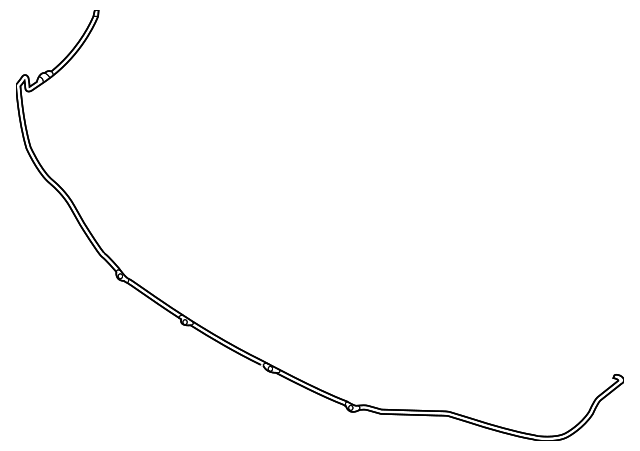 Genuine OEM Washer Hose Part# LR101685 Fits 2013-2017 Land Rover: Up To ...