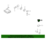 2015-2017 Ford Power Outlet FL3Z-19N236-A | TascaParts.com