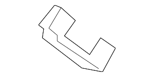 22898319 GM Passenger Side Front Fender Bracket with Nut | GM Parts Store