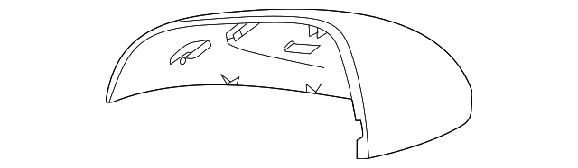 2020-2022 Buick Encore GX Mirror Cover 42676116 | TascaParts.com