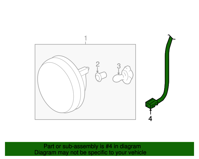 2007-2013 GM OEM NEW 2007-2013 GM Silverado Sierra Fog Light Driving ...