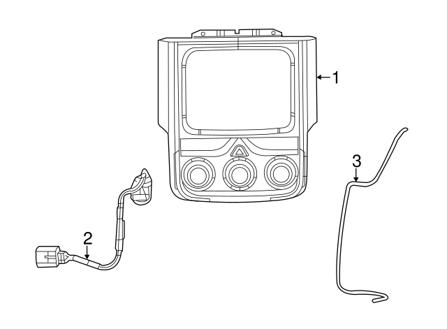 2013-2019 Ram Wire Harness 68096415AD | TascaParts.com