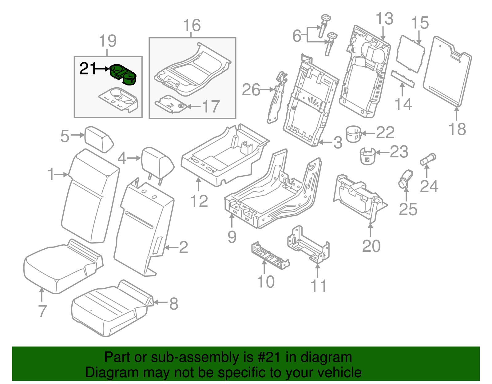 Genuine OEM Ford Part - Insert HC3Z-18047A74-AA | Genuine OEM Ford ...