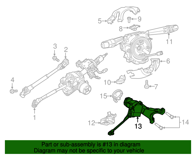 2015-2022 Mopar Ignition Switch 68539347AA | Mopar Parts Canada