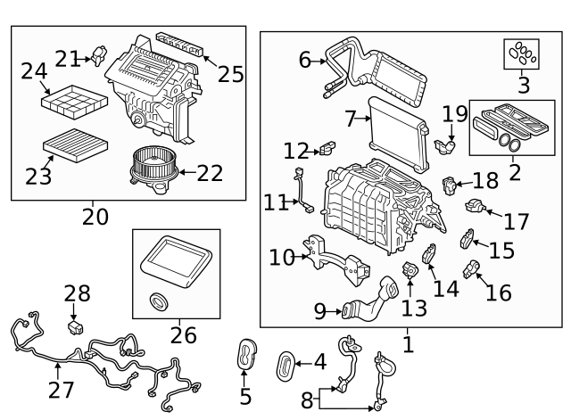 2019-2023 Jaguar Adjust Motor T2R29343 | AutoNationParts.com