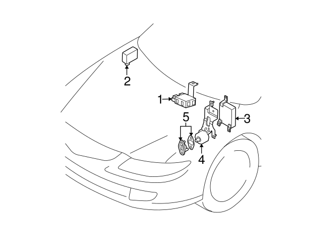 2006-2008 Mazda 6 Control Module GP9C-67-5DZA | Mazda-Parts