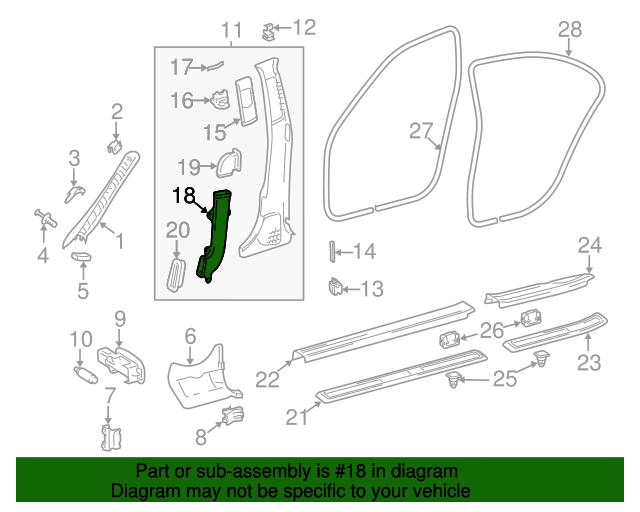 211-831-25-46 - Duct 2003-2006 Mercedes-Benz | Mercedes-Benz USA Parts