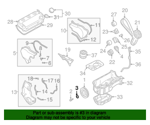 1992-2012 Mitsubishi Crankshaft Pulley Washer MR994412 | Auto Parts
