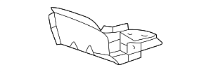 57078-52030 - Torque Box - 2004-2006 Scion xA | OEM Genuine Toyota Parts