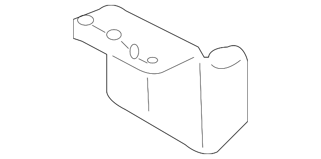 2008-2015 Scion xB Fender Liner Pad 53852-12120 | Toyota Parts Center