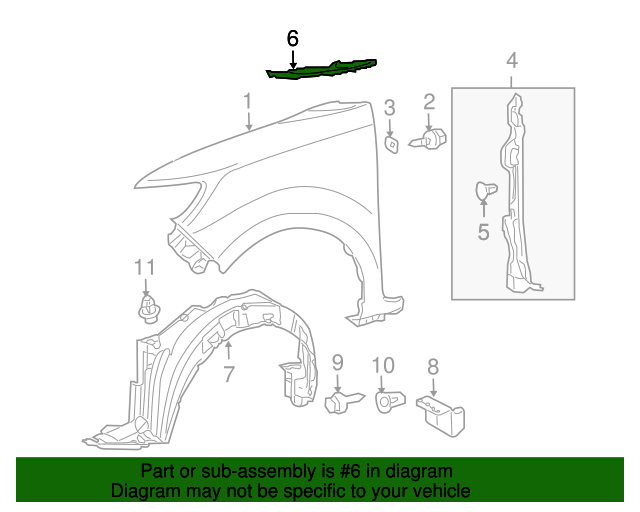 2008-2015 Scion xB Upper Cover 55794-12132 | OEM Parts Quick