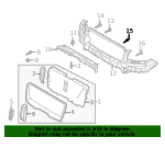 2018-2023 Ford Grille Assembly Rivet N806830-S100 | OEM Parts Online