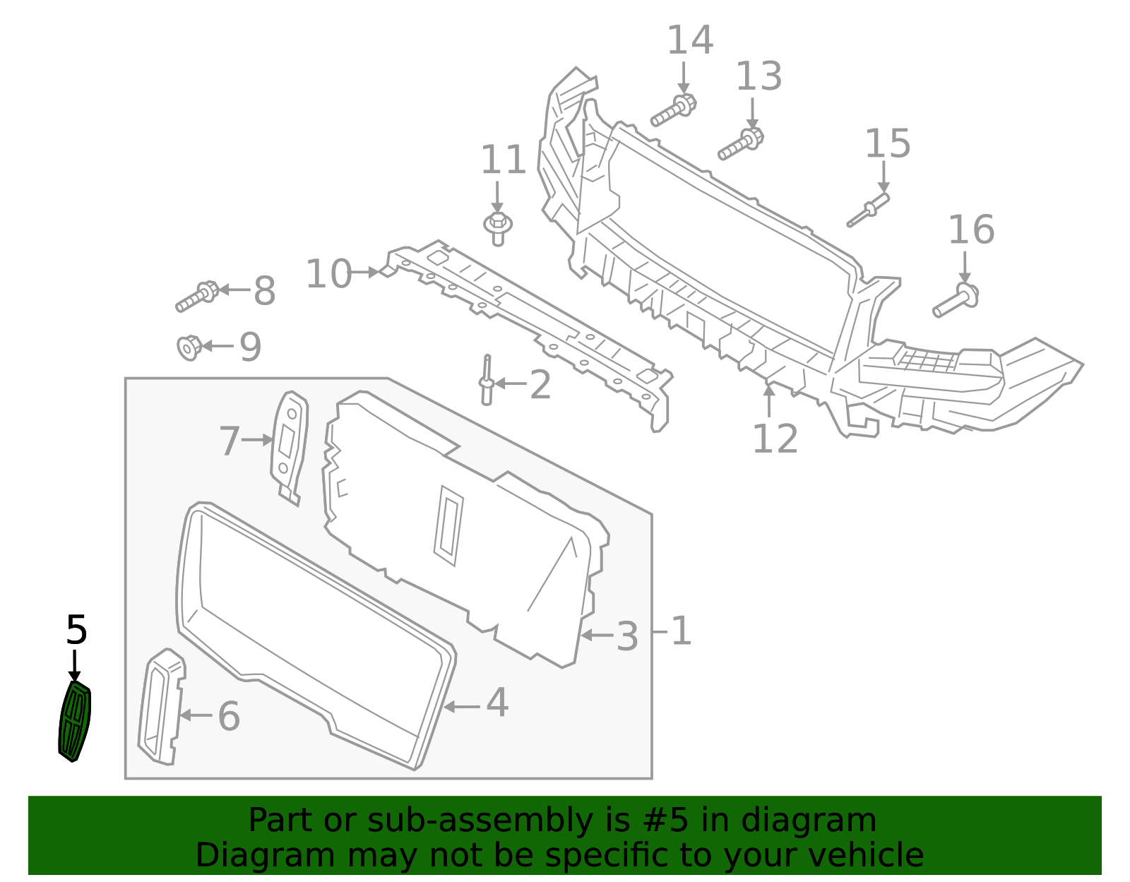 LL7Z-8213-A - High-Quality Emblem for 2018-2024 Lincoln Navigator ...