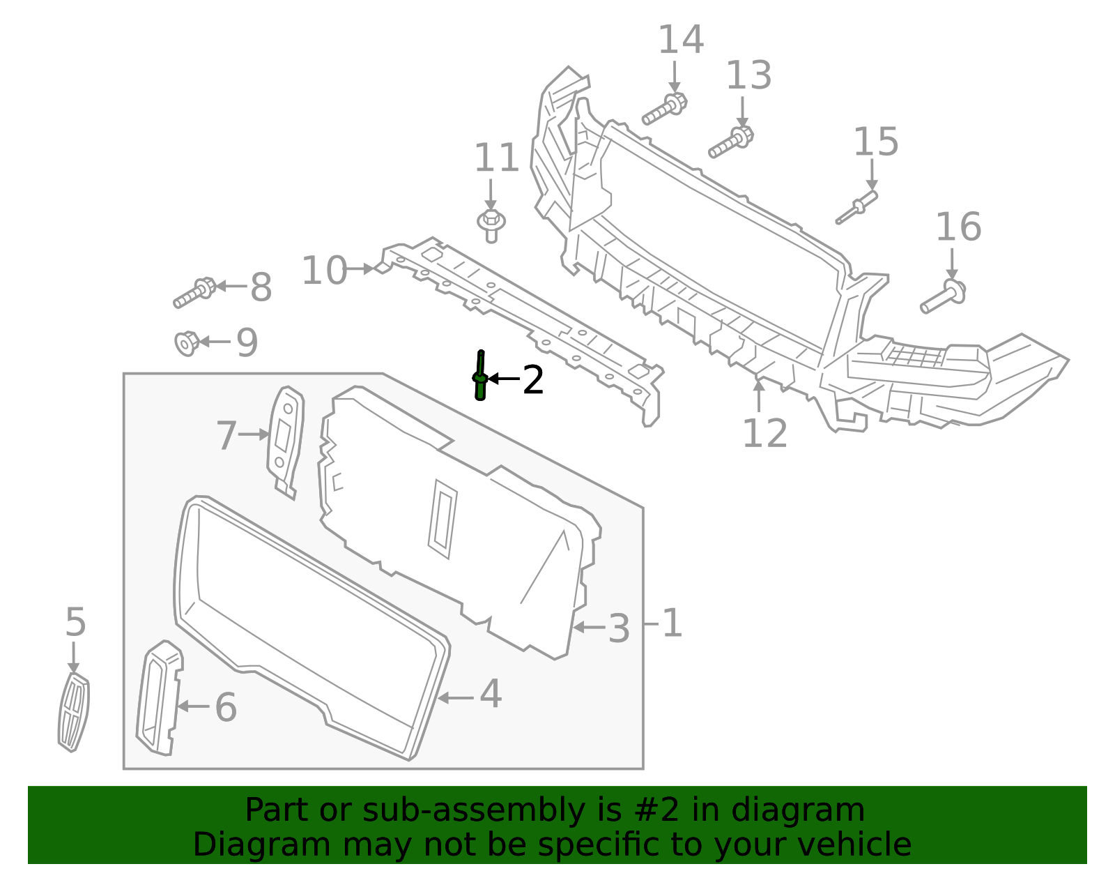 N806830-S100 - Grille Assembly Rivet 2018-2024 Ford | Ford Parts Direct