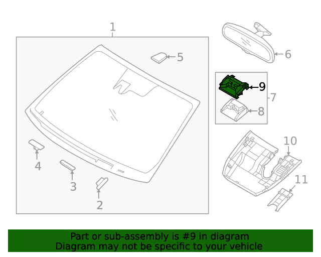 99216-L2000 - Mount Bracket 2021-2024 Kia K5 | Kia.Parts Store
