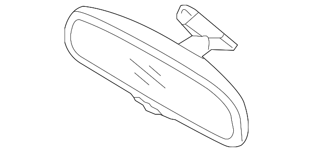 85110-L0000 - Mirror Inside 2021-2025 Kia | Kia.Parts Store