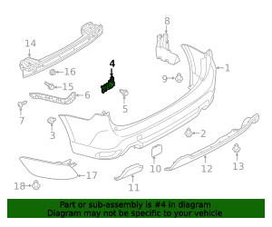 57707SJ310 - Corner Support 2019-2024 Subaru Forester | Subaru Direct ...