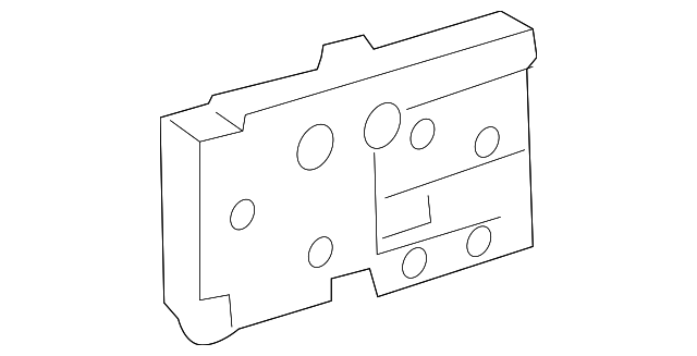2009-2010 Toyota Rail Extension 57113-02100 | Toyota Parts