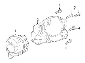 BANE-51-694 - Lamp Bracket 2017-2018 Mazda 3 | AutoNationParts.com