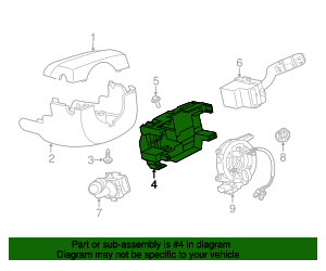 LR090991 - Switch Housing - 2018-2020 Land-Rover | LandRoverLakeBluff