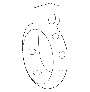 203-490-04-41 - Converter & Pipe Clamp 2005-2021 Mercedes-Benz ...