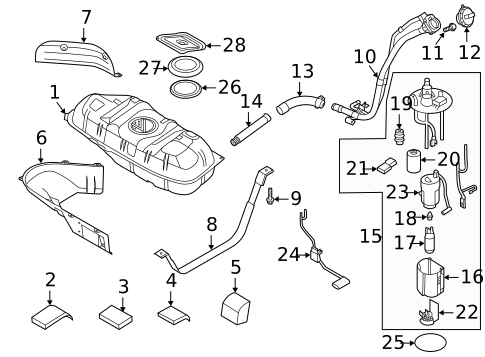 Fuel System Components for 2020 Kia Soul | Kia Cheap Parts
