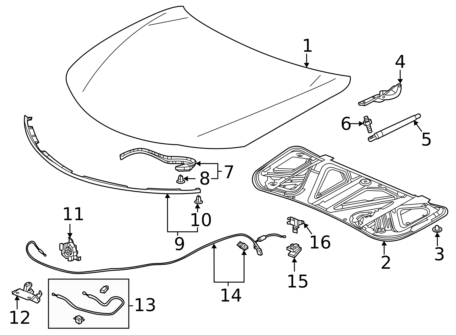 74120-TGV-A01 - Lock Assembly Hood Honda Acura Online