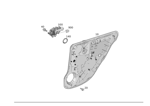 166-906-05-01 - Gear Motor 2012-2019 Mercedes-Benz | Mercedes-Benz USA ...