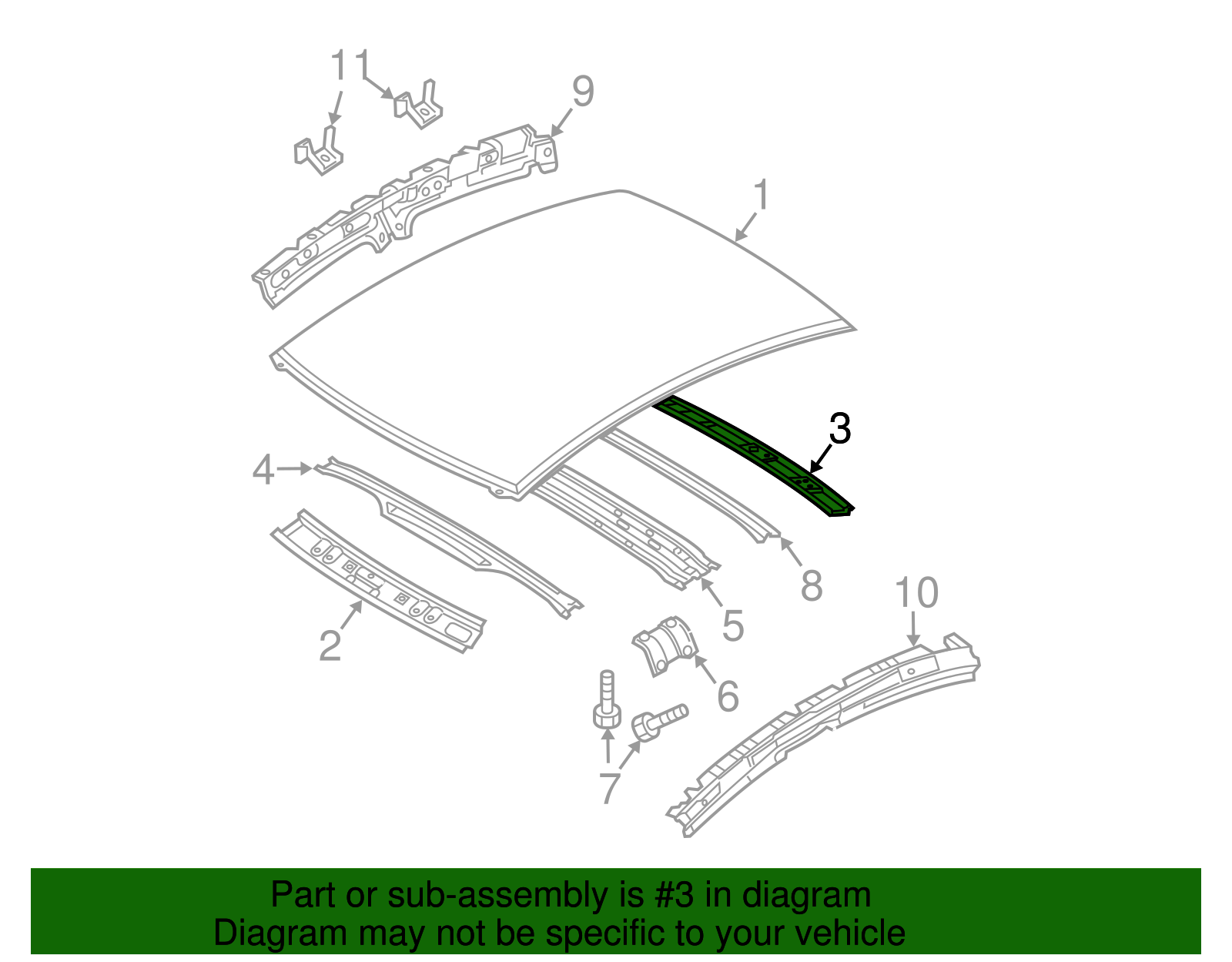 2010-2013 Mazda 3 Rear Header BBM4-70-700 | Retail Performance Auto Parts