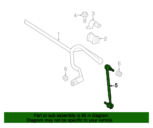 48820-33070 - Stabilizer Link - 2013-2018 Lexus | My L Parts