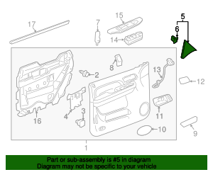 25857289 - OEM GM Upper Trim Panel | GMPartsCenter.net | GM Parts Center