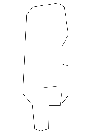 2007-2014 GM Very Dark Cashmere Side Door Locking Rod Knob 15844617 GM ...