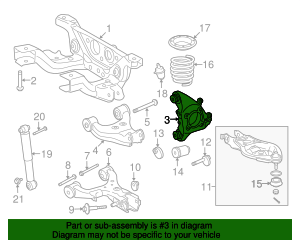 42305-0C020 - Knuckle - 2016-2021 Toyota Sequoia | OEM Parts Quick