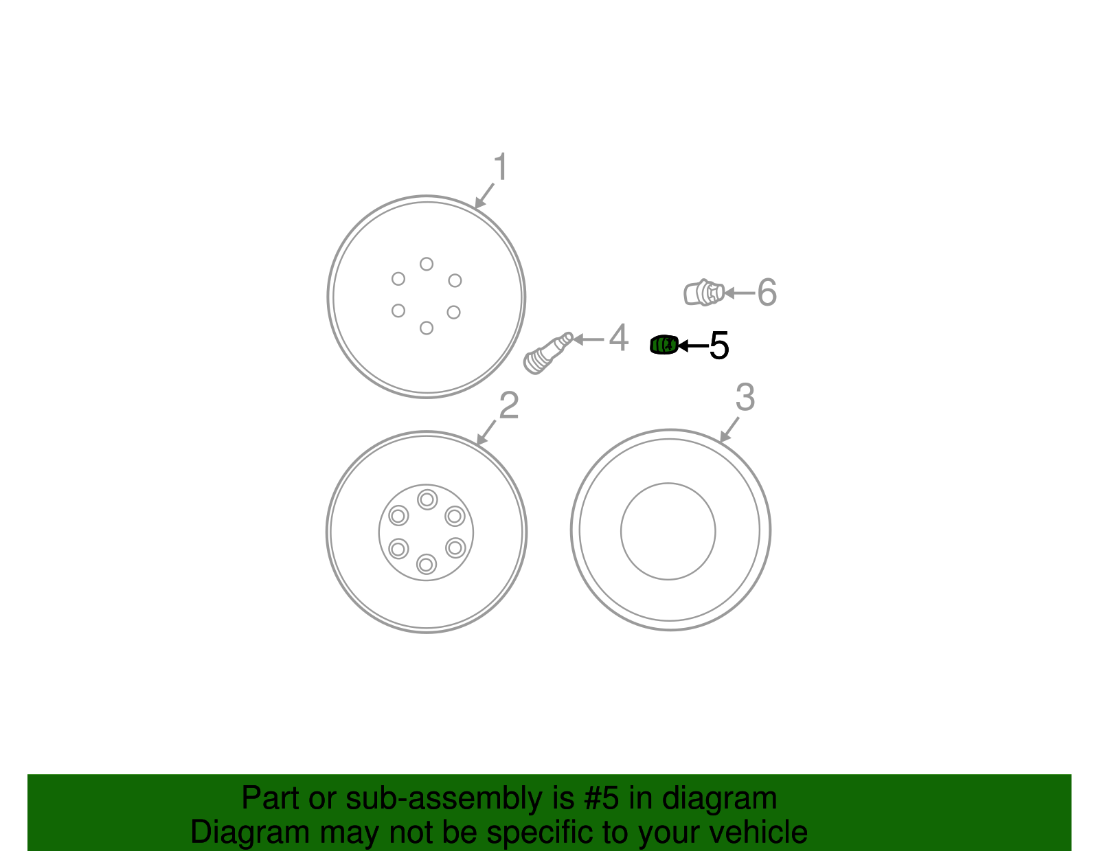 2000-2025 GM Wheel Lock Kit (W\\/External Thread) (Replaces 12498075 ...