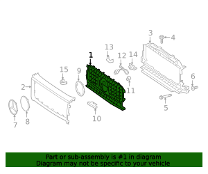463-888-53-00 - Grille 2019-2023 Mercedes-Benz G 63 AMG ...