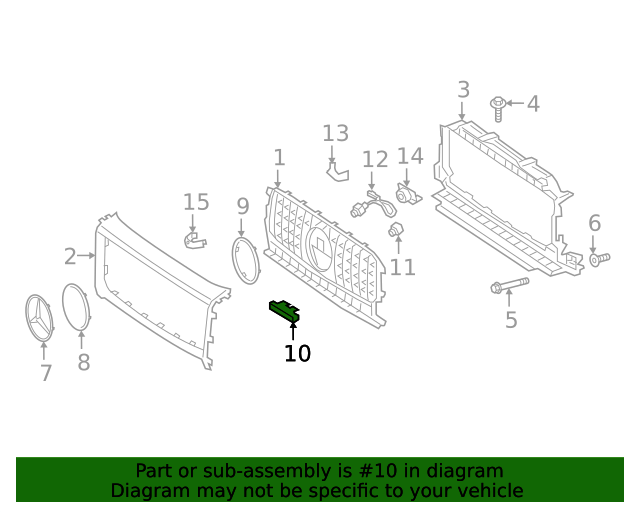 2019-2021 Mercedes-Benz G 63 AMG® Nameplate 463-817-46-00 | MB OEM Parts