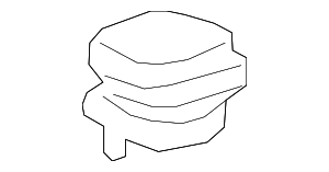 2021-2023 GM Body Mount Upper Location Number 1 Cushion 84798336 ...