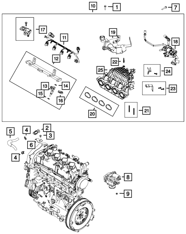 Fuel Injectors | Mopar Parts
