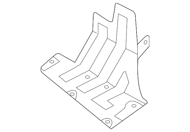 86695-1W200 - Under Cover 2012-2015 Kia Rio | Kia.Parts Store