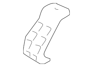 86636-1W220 - Lower Bracket 2012-2017 Kia Rio | Kia.Parts Store