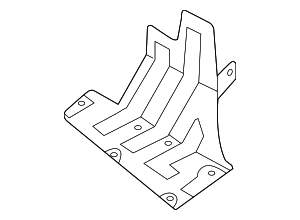 86695-1W200 - Under Cover 2012-2015 Kia Rio | Kia.Parts Store