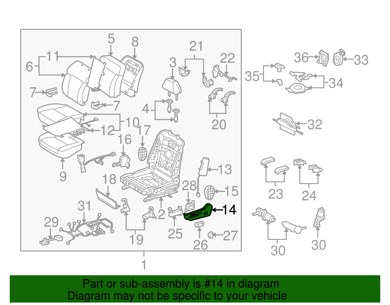 71812-30390-B1 - Outer Cover - 2008-2011 Lexus | My L Parts