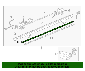 84751102 - Passenger Side Assist Step Insert - 2021-2023 GM | Findlay Part