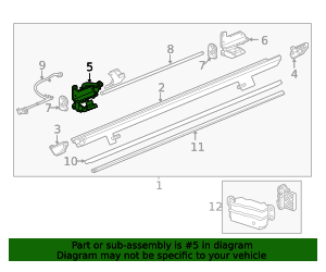 2021-2024 GM Passenger Side Assist Step Motor 84751106 GM ...