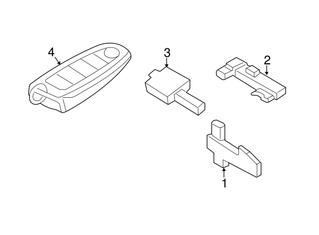 2013-2019 Ford Keyless Entry Sensor DS7Z19D596B | TascaParts.com