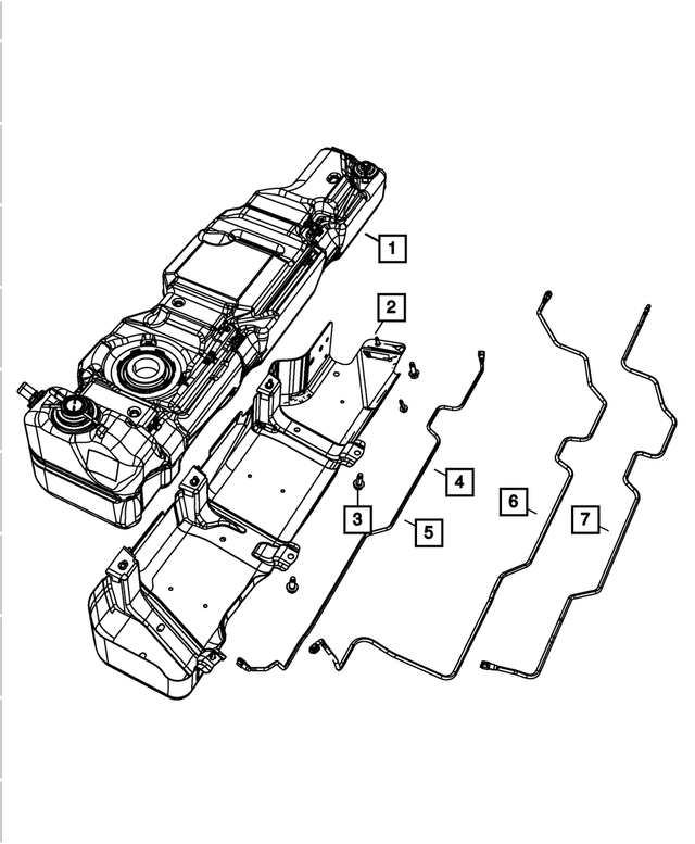 2007-2011 Jeep Wrangler Canister Purge Tube 52059779AC | Mopar eStore