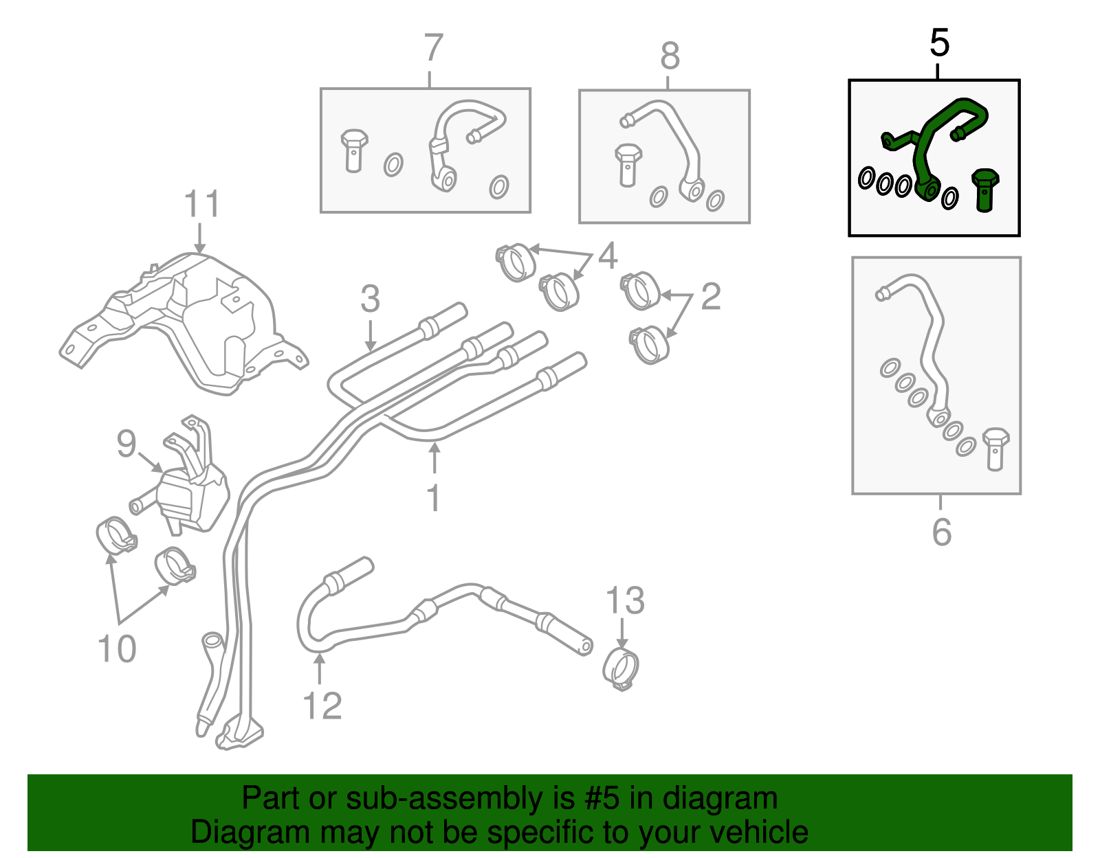 11-53-8-053-158 - 2012-2019 BMW - Inlet Pipe | BMWPartsHub