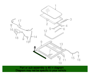2006-2010 Hyundai Sonata Air Deflector 81641-3F000 | OEM Parts Online