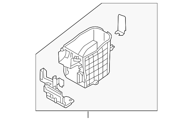 84680-B2000EQ - Storage Box 2014-2019 Kia Soul | Kia.Parts Store
